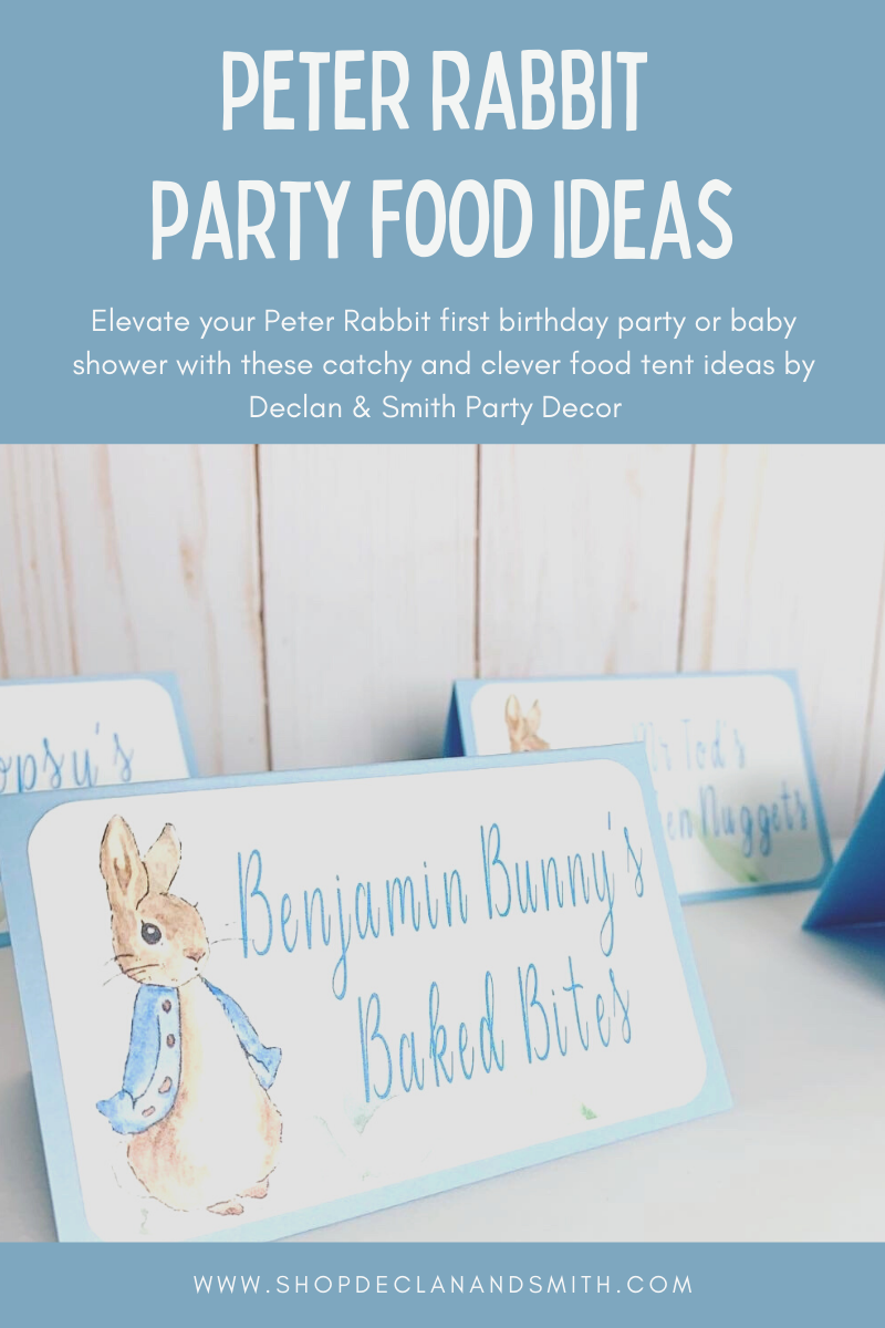 Peter Rabbit Party Food Ideas – Declan & Smith