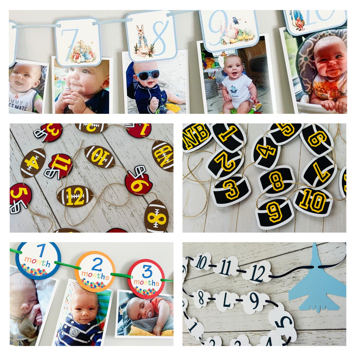 Milestone Photo Banners – Declan & Smith